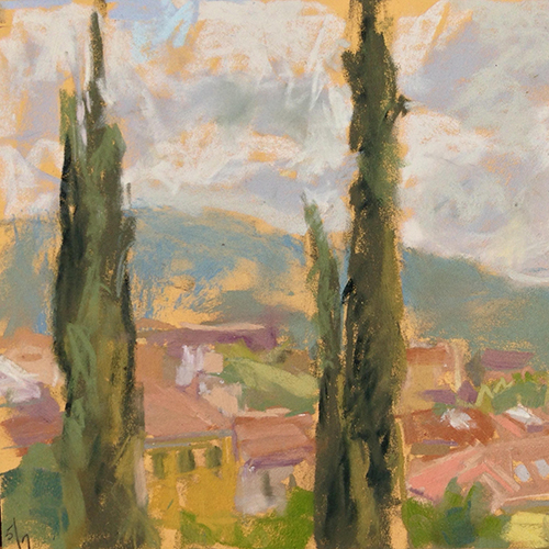 Mary Padgett's pastels capture sights, sounds of a place - Schweinfurth ...